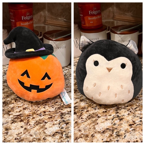 Squishmallows | Toys | Halloween Flipamallow Squishmallow Holly The Owl ...